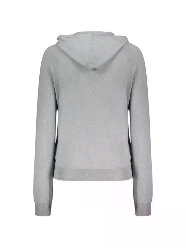 MOORER Zip-up Hooded Cardigan