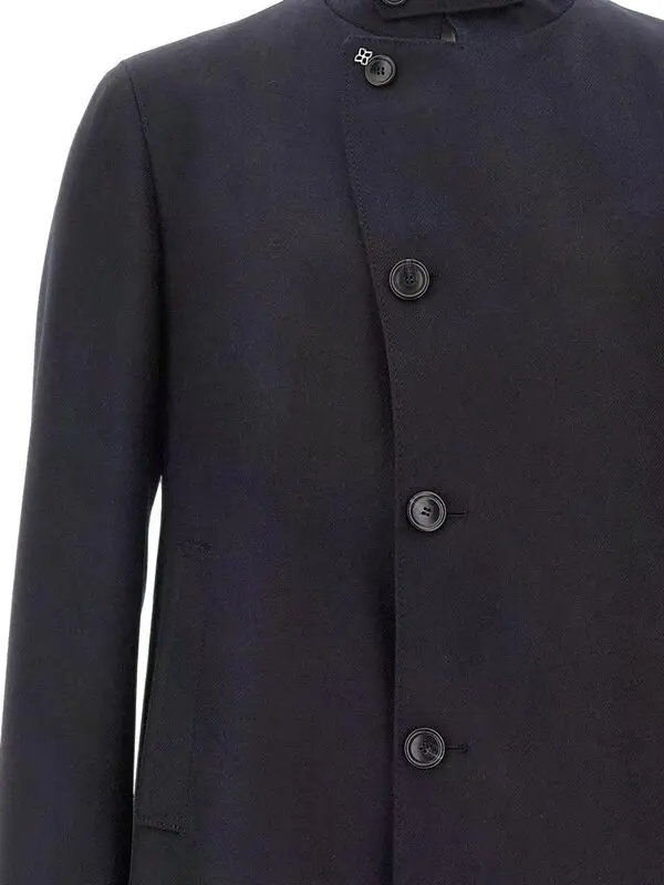 Tagliatore Gordon Button-up Wool Coat