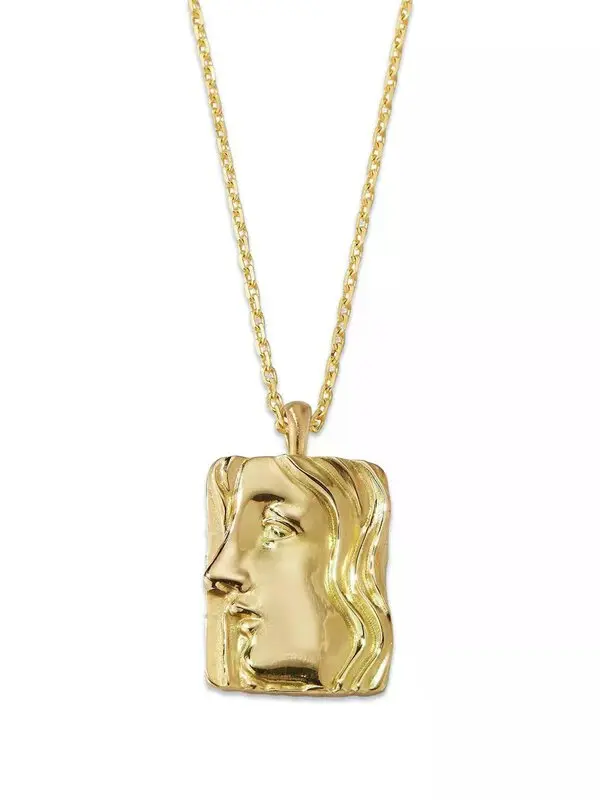 David Webb Virgo Zodiac Pendant Necklace