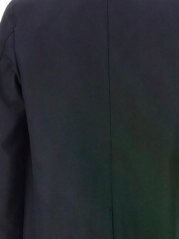 Tagliatore Alton Concealed-button Coat
