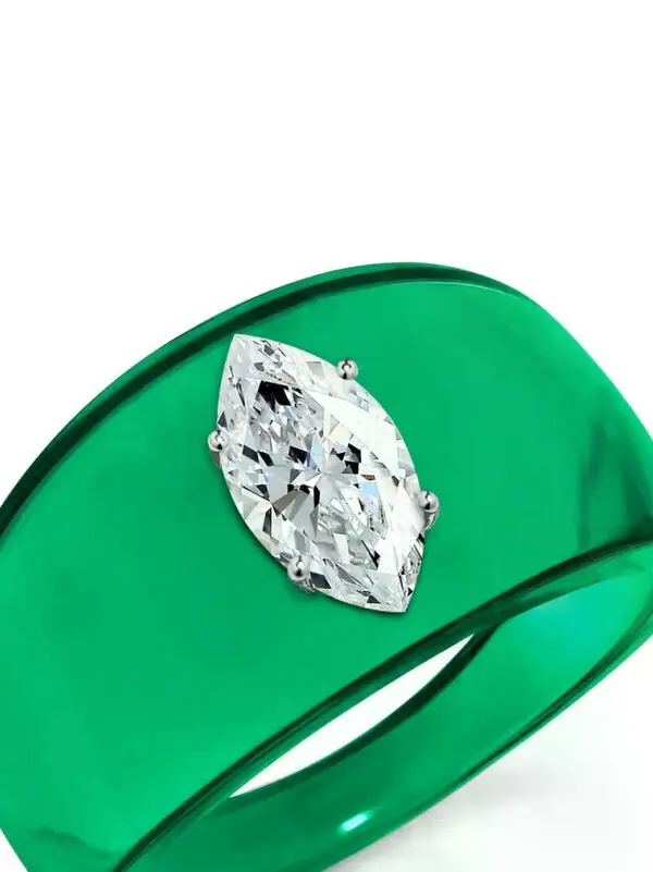 SOLO FOR DIAMONDS Marquise-cut Diamond Ring