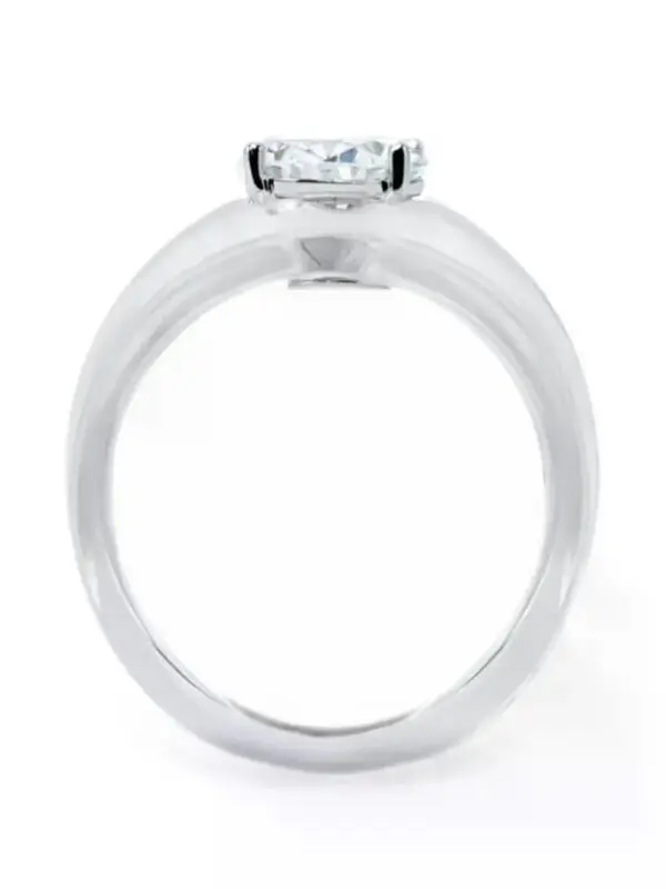 SOLO FOR DIAMONDS Diamond-embellished Dome Ring