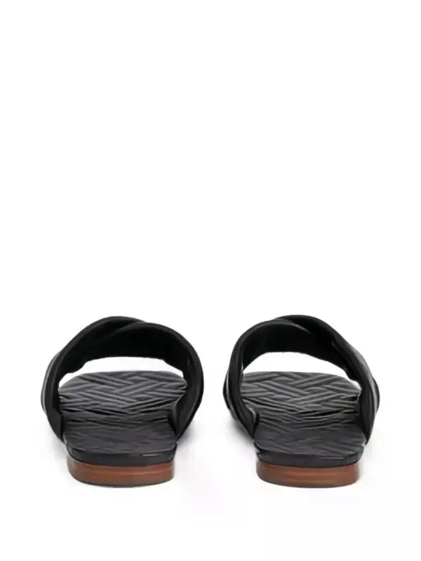 Kenzo Natsu Criss-cross Leather Sandals