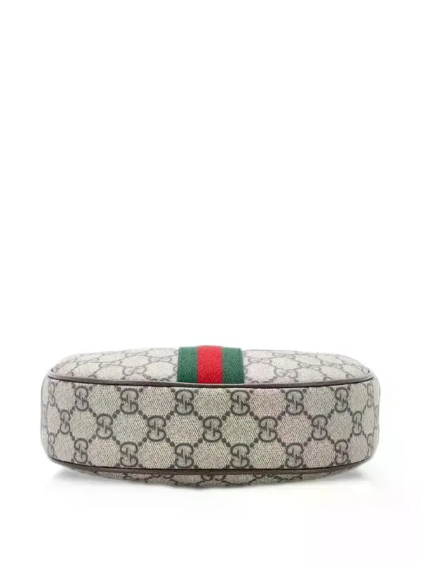 Gucci Ophidia Gg Coated Canvas Small Hobo Bag