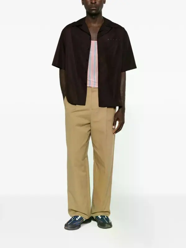 Marni Logo-print Short-sleeve Shirt