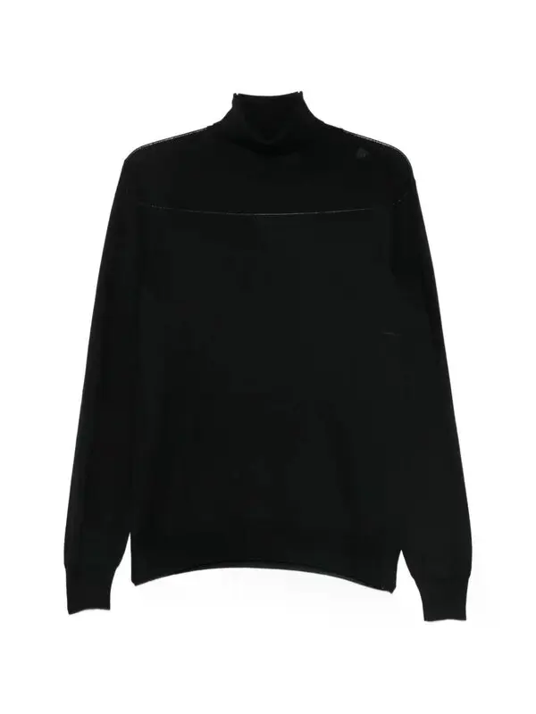 GRAN SASSO Roll-neck Wool Sweater