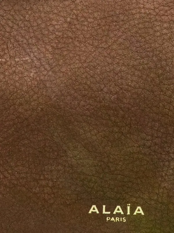 Alaïa Le Teckel Leather Tote Bag