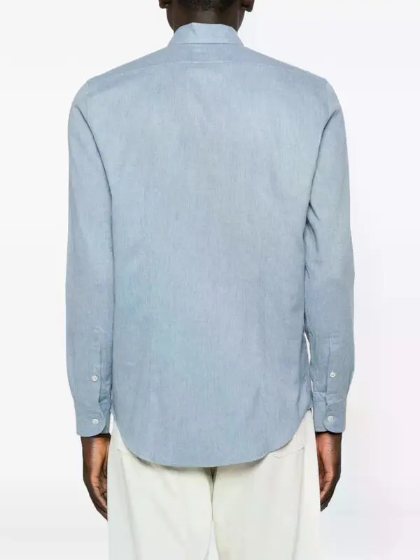 GRAN SASSO Long-sleeve Button-down Shirt