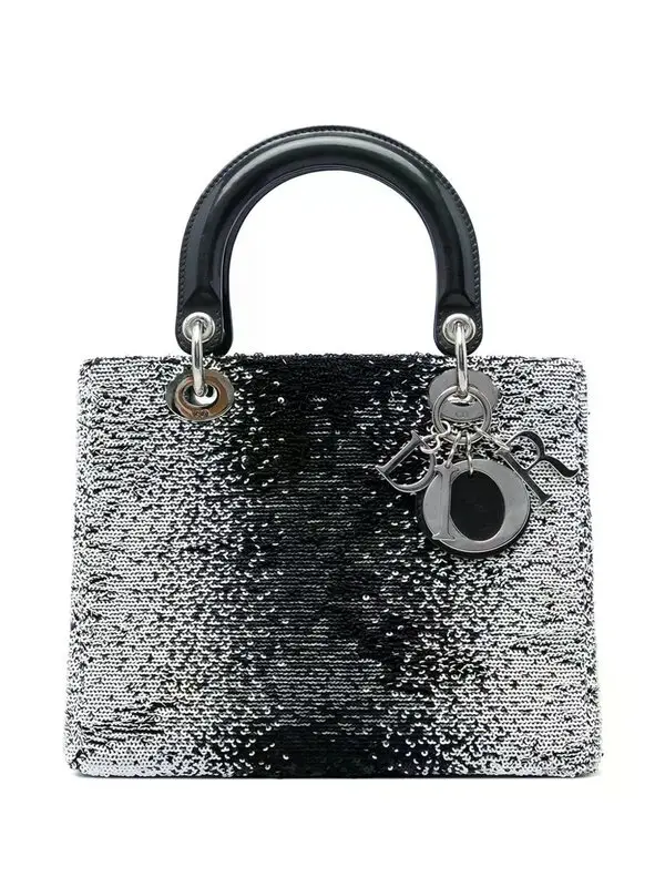 Dior 2013 Medium Sequins Lady Satchel