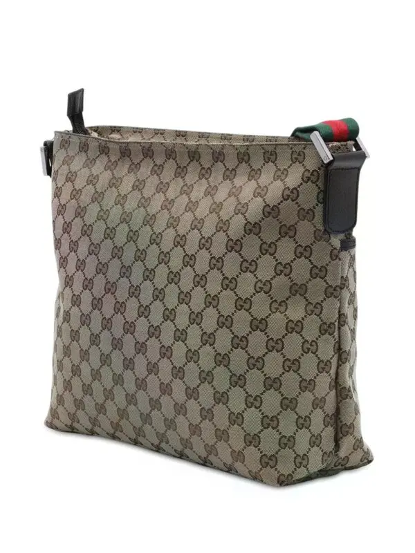 Gucci 2016-2026 Gg Canvas Web Crossbody Bag