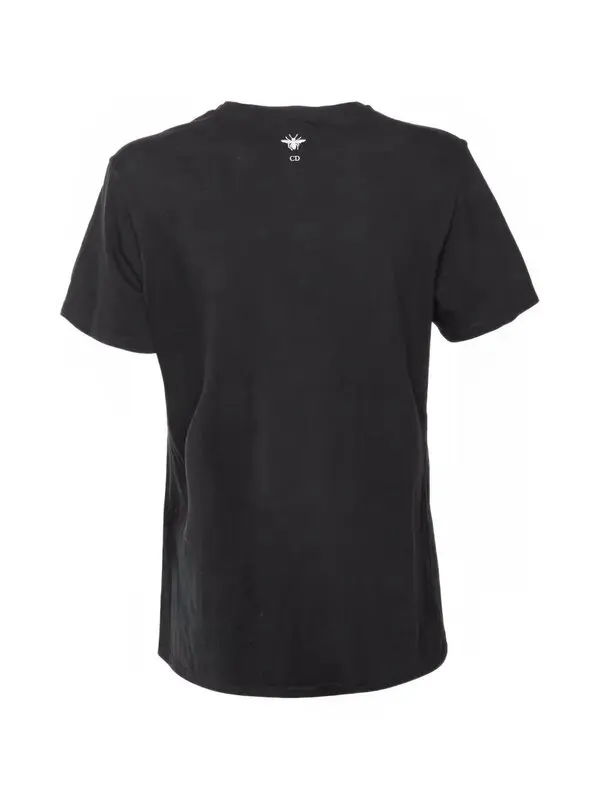 Dior Graphic Print Crew Neck T-shirt