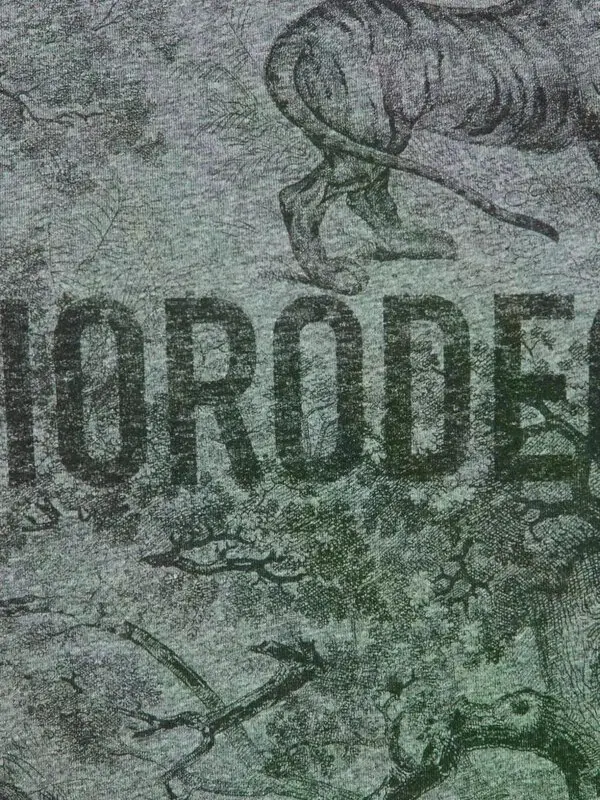 Dior Diorodeo Jungle Print T-shirt - Grey