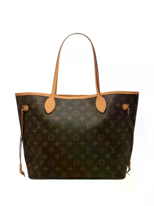 LOUIS VUITTON 2021 Monogram Neverfull Mm Tote Bag