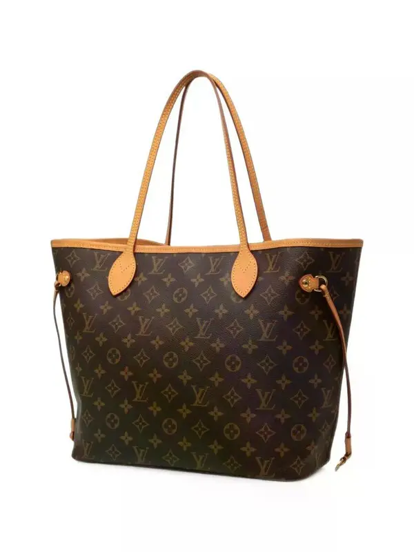 LOUIS VUITTON 2021 Monogram Neverfull Mm Tote Bag