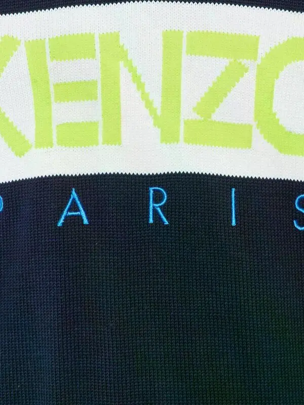 Kenzo Logo-detail Crew-neck Sweater