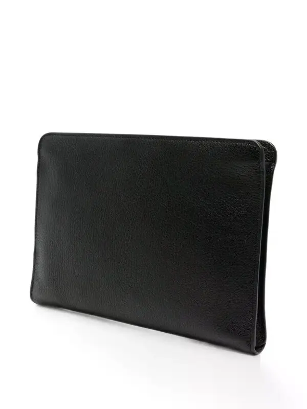 TOM FORD Grained Leather Clutch Bag
