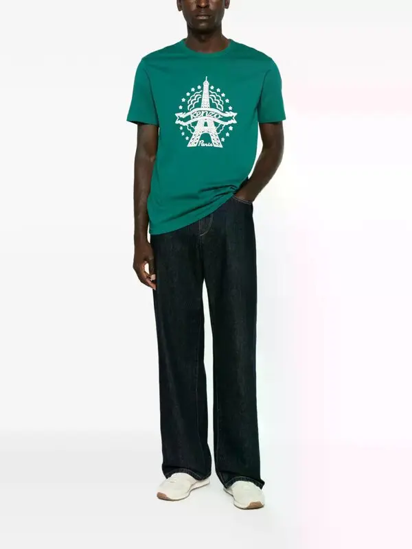 Kenzo Eiffel Tower Graphic-print T-shirt