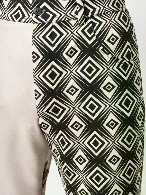 Alberta Ferretti High-waist Flared Trousers