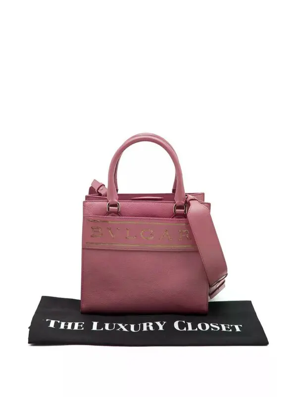 BVLGARI Small Logo Tote Bag