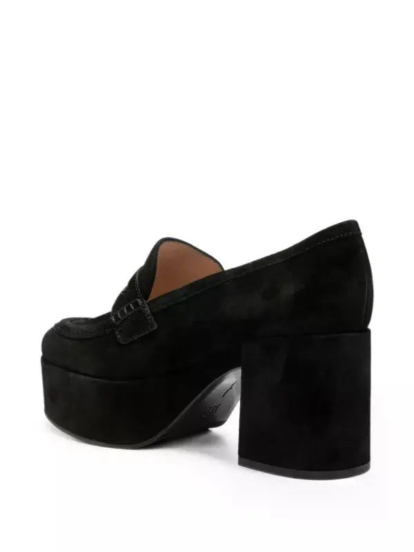 GIANVITO ROSSI Platform Penny Loafers