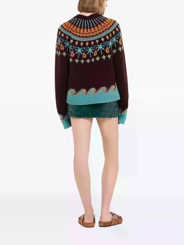 Alanui Sweet Winter Raglan-sleeve Sweater