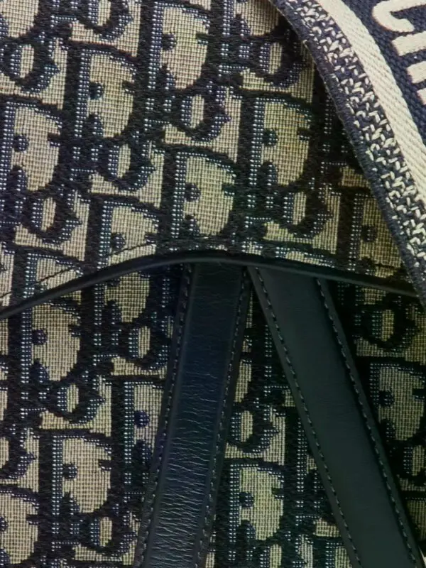 Dior 2020 Medium Oblique Saddle Shoulder Bag