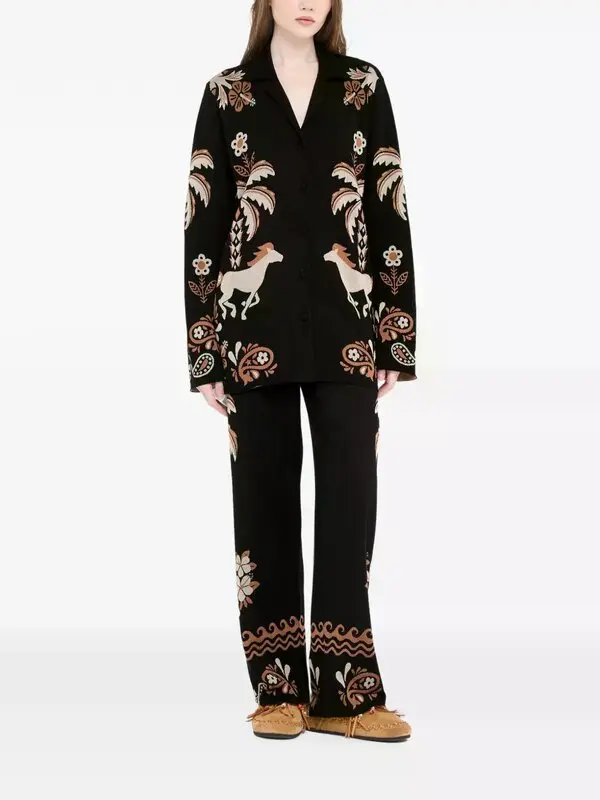 Alanui Jacquard-knit Shirt