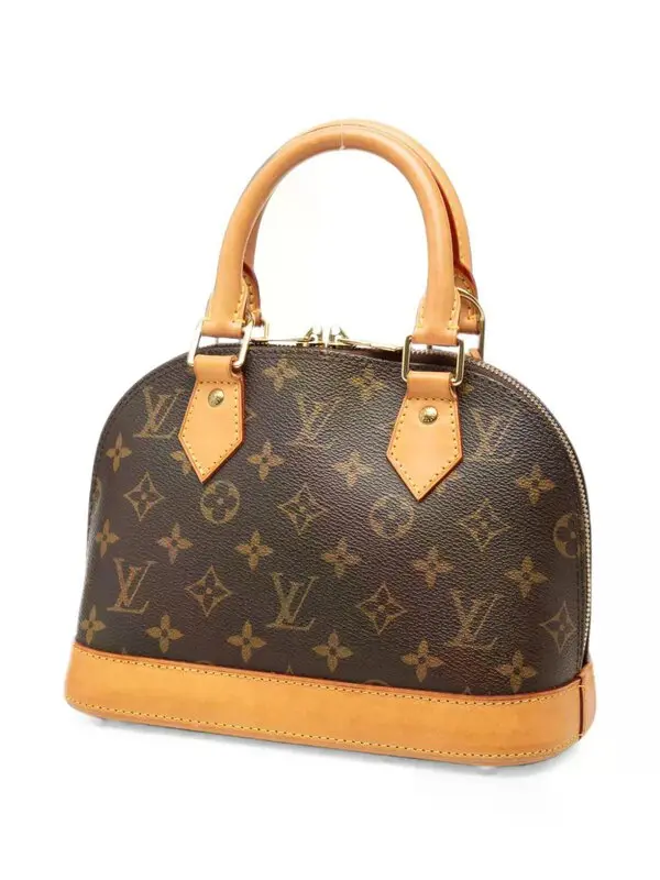 LOUIS VUITTON 2010 Monogram Alma Bb Satchel