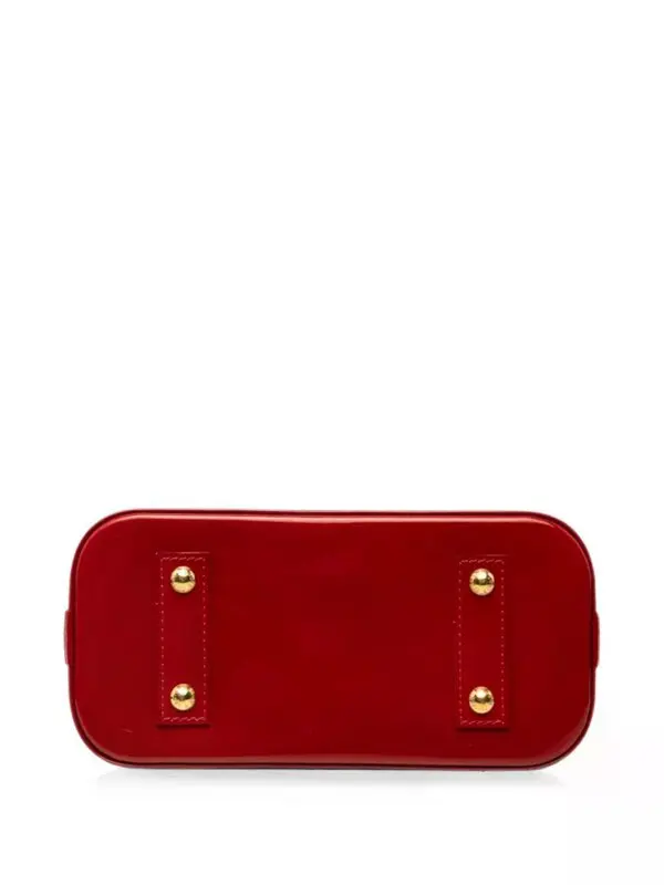 LOUIS VUITTON 2013 Monogram Vernis Alma Bb Satchel