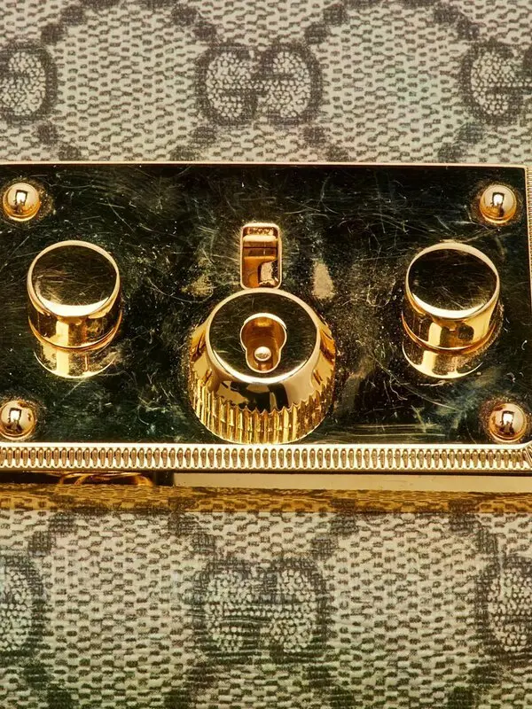 Gucci Small Padlock Gg Supreme Shoulder Bag