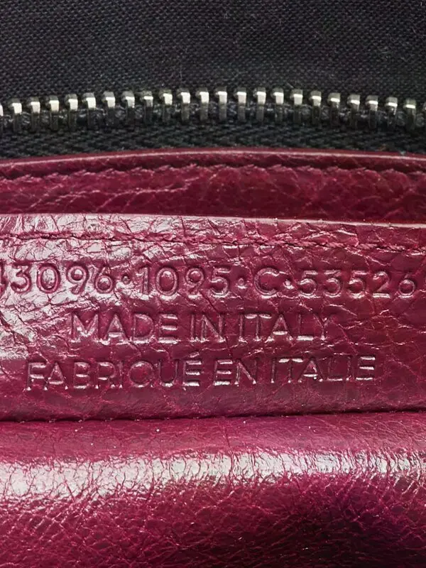 Balenciaga 2004 Bazar Striped Tote Bag - Black