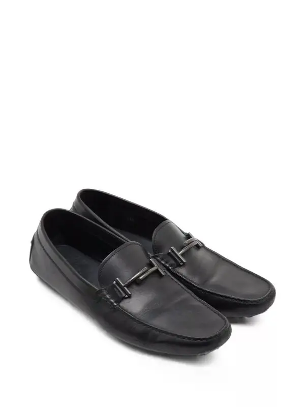 TOD'S T Timeless Leather Loafers