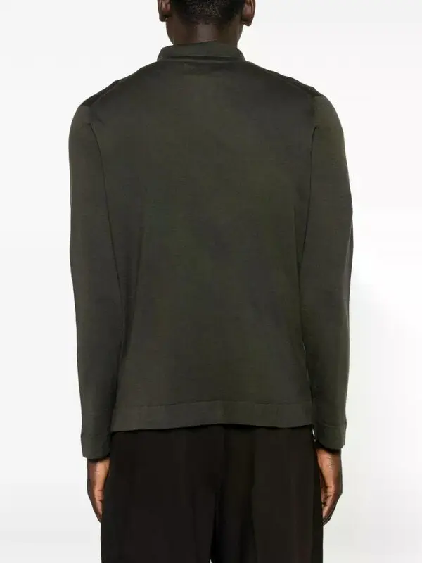 GRAN SASSO Button-up Long-sleeve Cardigan - Grey