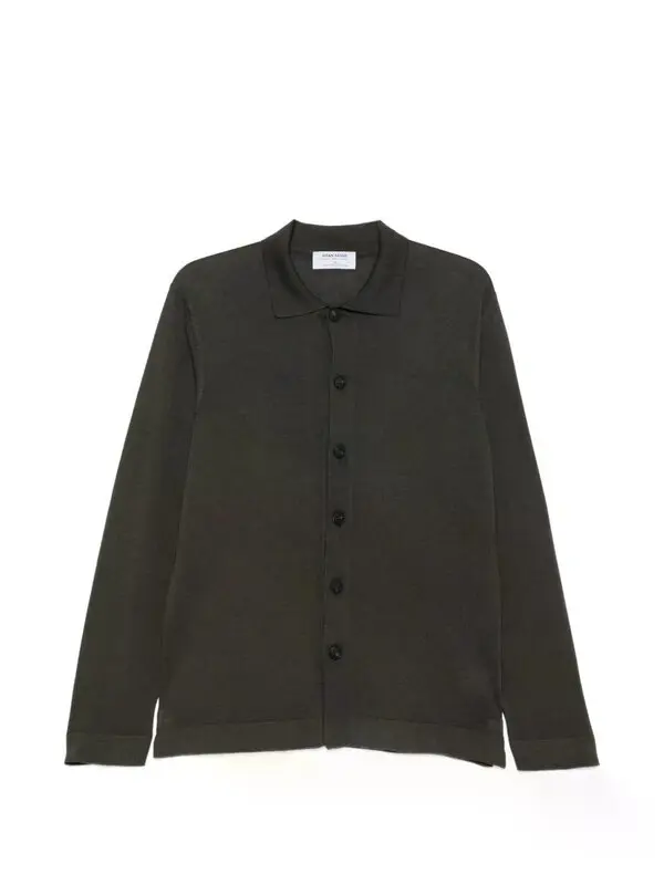 GRAN SASSO Long-sleeve Button-up Cardigan