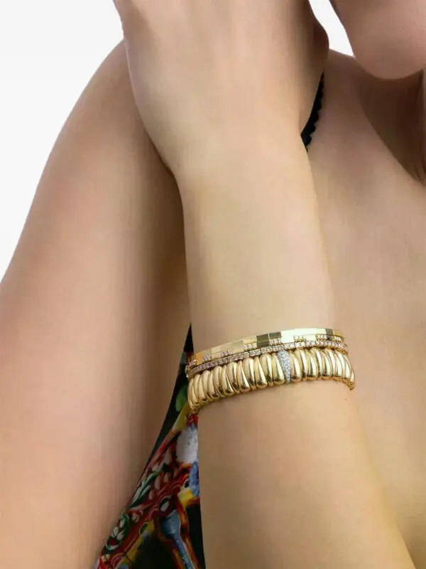 Roberto Demeglio 18k Yellow Diamond Tennis Bracelet
