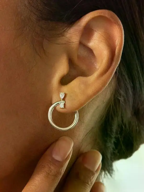 Monica Rich Kosann Galaxy Wrap Earrings