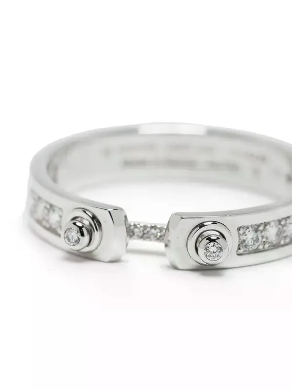 NOUVEL HERITAGE 18kt White Gold Diamond Ring