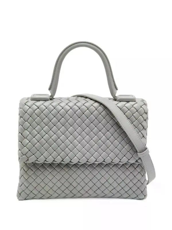 Bottega Veneta Patti Intrecciato Tote Bag - Grey
