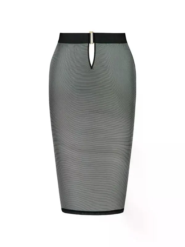 BORDELLE Zenna Mesh Pencil Skirt