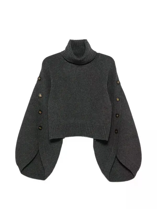 Zimmermann Crew Neck Long Sleeve Sweater