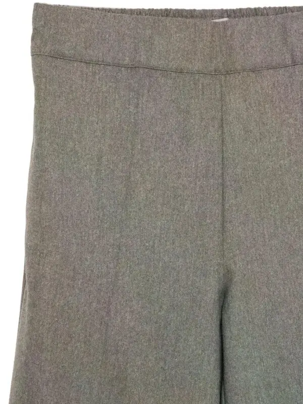 D.exterior Marl Effect Pressed Crease Trousers