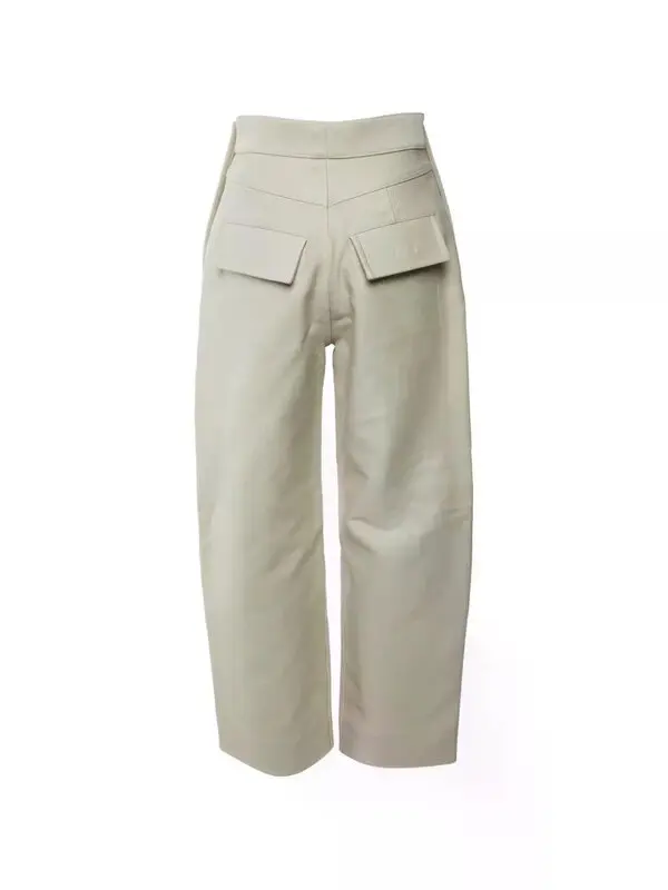 Bottega Veneta Wide-leg Cotton Trousers