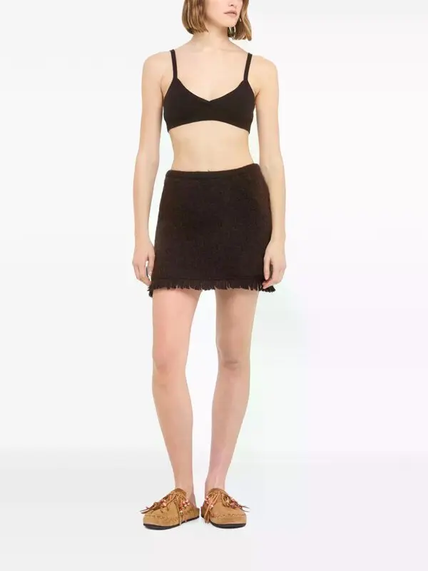 Alanui Fringed Mini Skirt