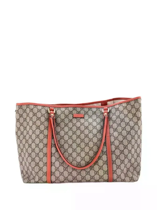 Gucci Gg Coated Canvas Medium Tote Bag
