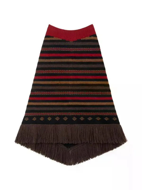 Alanui Fringed Midi Skirt