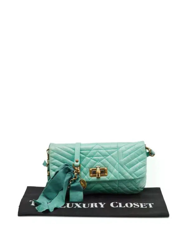 LANVIN Medium Happy Quilted Cross Body Bag