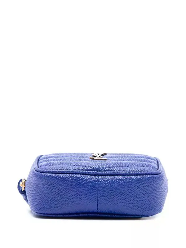 Saint Laurent Monogram Lou Camera Bag - Blue