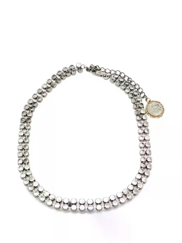 Dolce & Gabbana Crystal-embellished Coin Pendant Belt