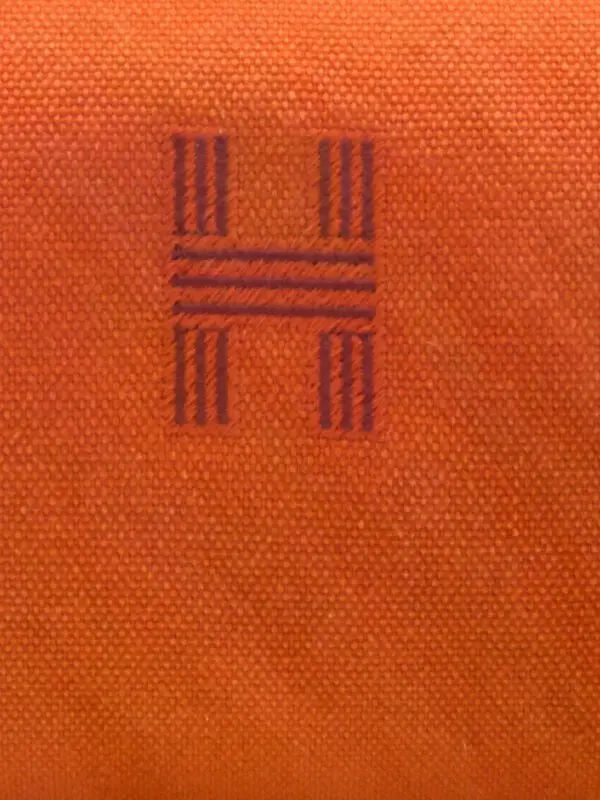 Hermès Bride-a-brac Logo-embroidered Clutch Bag