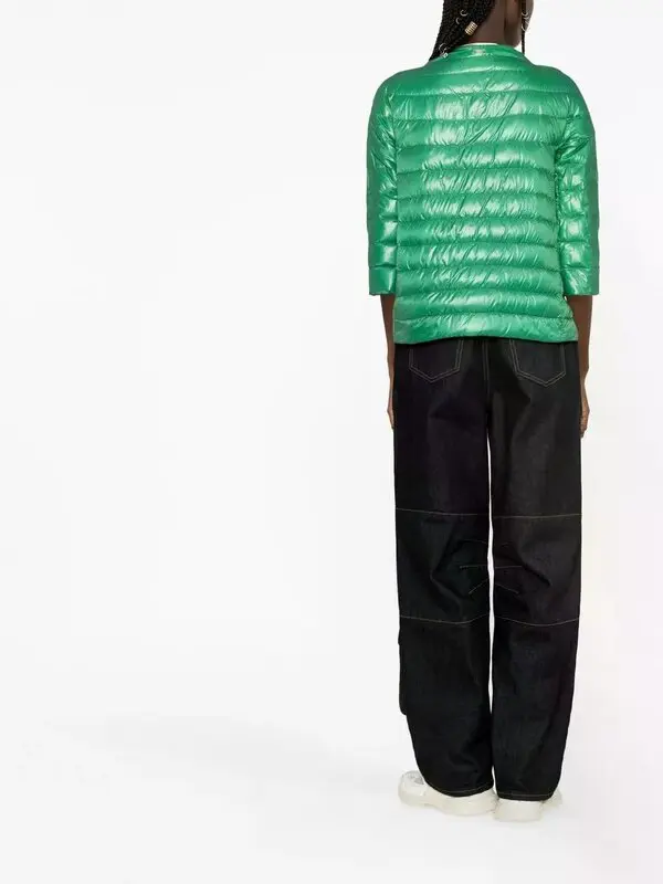 Herno Three-quarter Length Sleeves Puffer Jacket